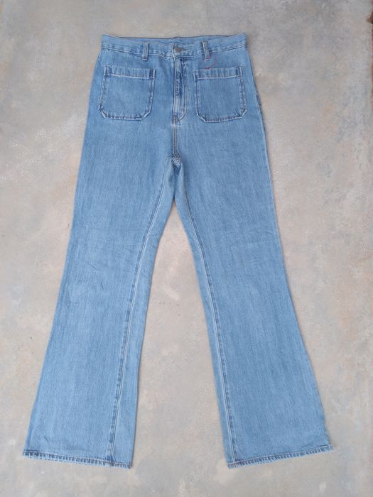 Japanese Brand GU Japanese Brand Flared Jeans 31x32 | Grailed