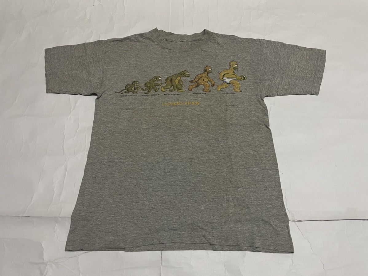 The Simpsons × Vintage Vintage 1996 The Simpsons Homersapien Evolution ...