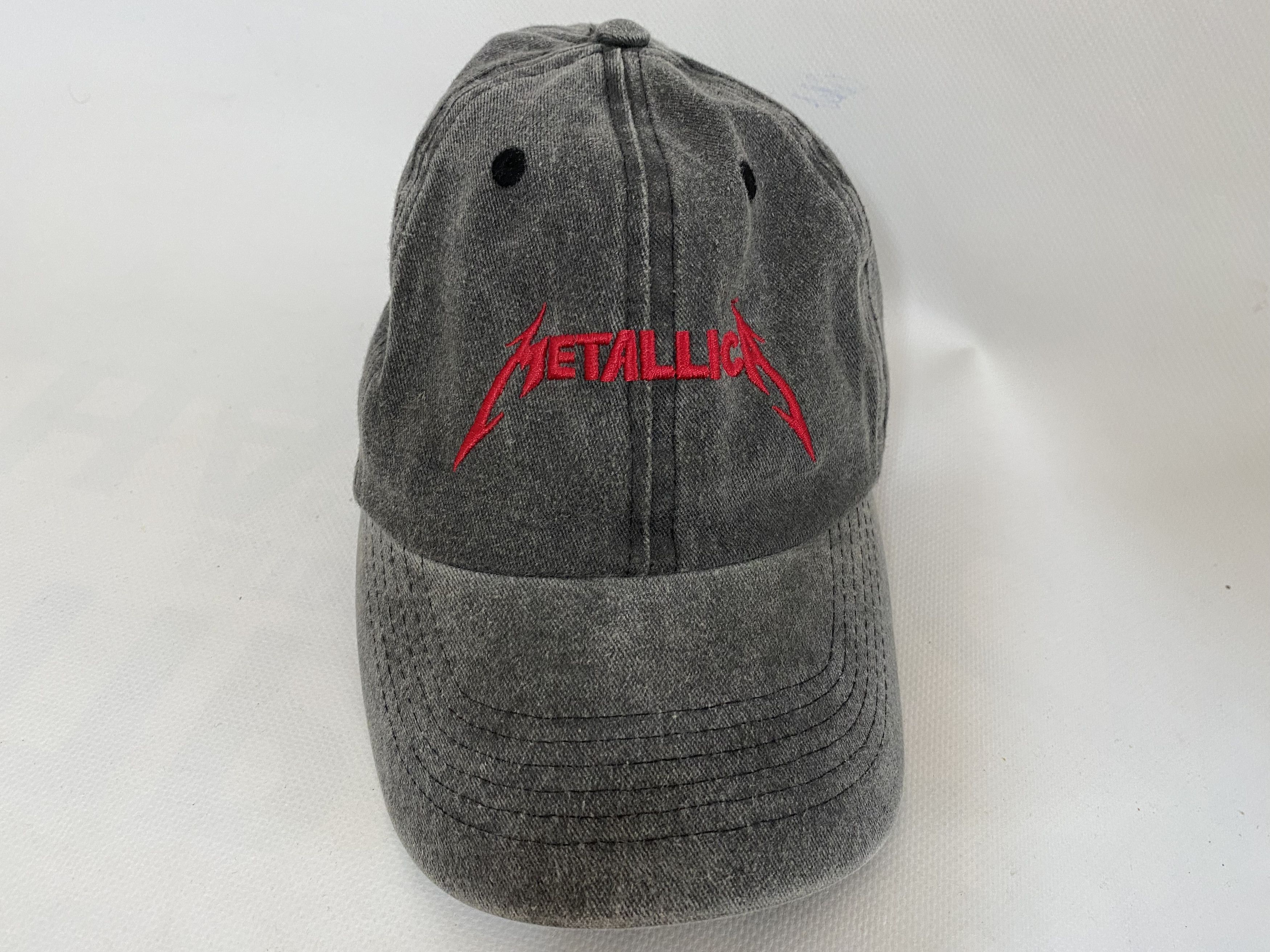 Vintage 90s METALLICA HAT CAP CLASSIC CONCERT TOUR STRAPBACK STYLE ...