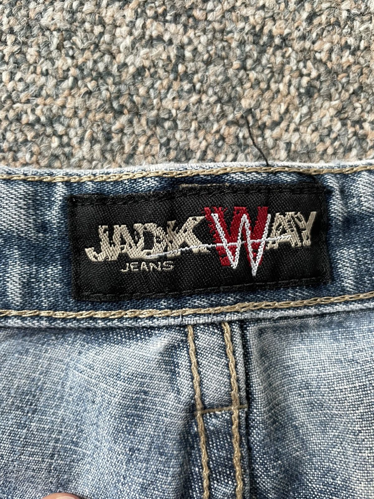 Fubu × Vintage Vintage Patches Graffiti printed Jeans XL | Grailed
