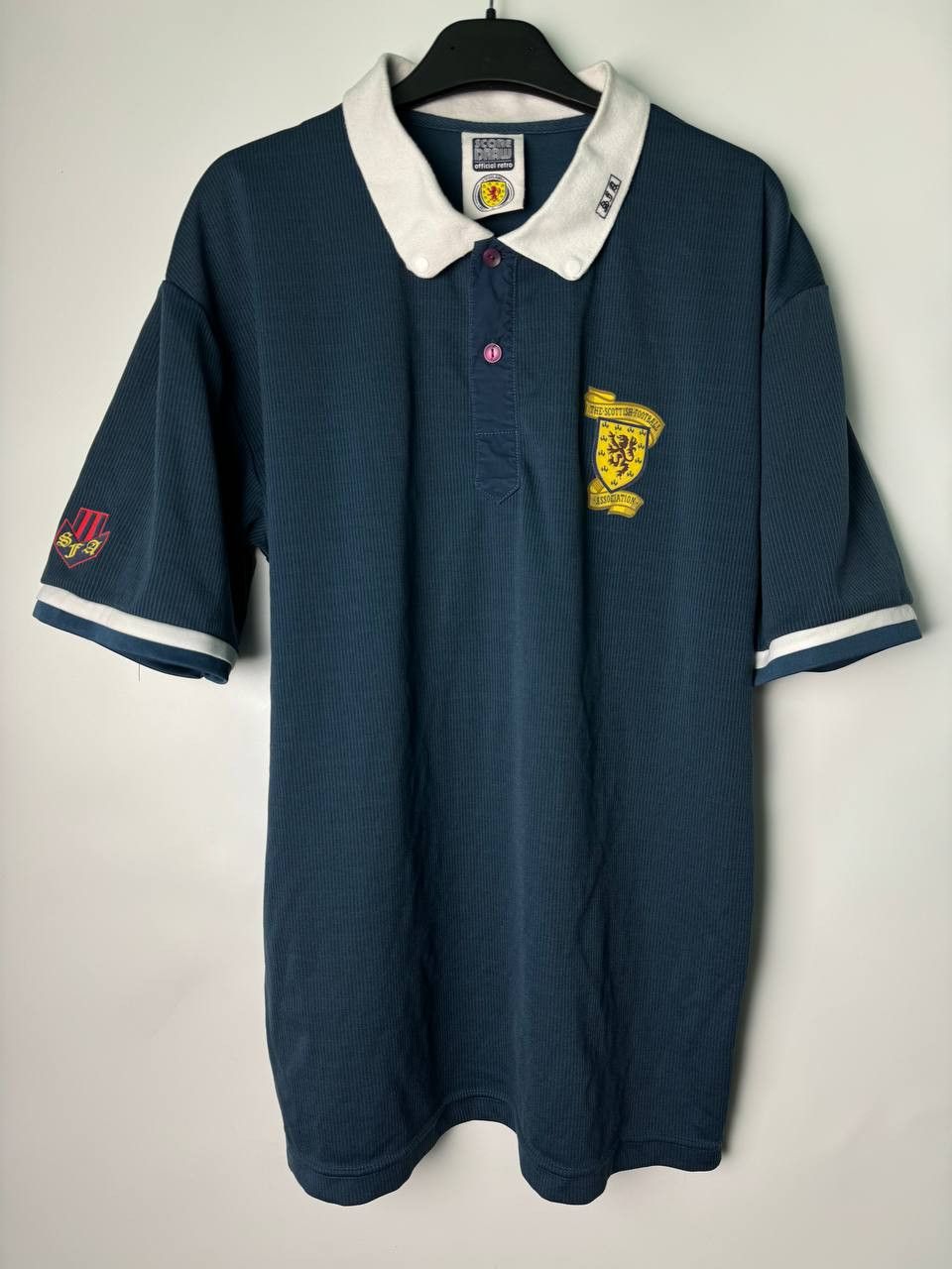 Vintage SCOTLAND 1990 HOME FOOTBALL SHIRT SOCCER JERSEY REPLICA | Grailed