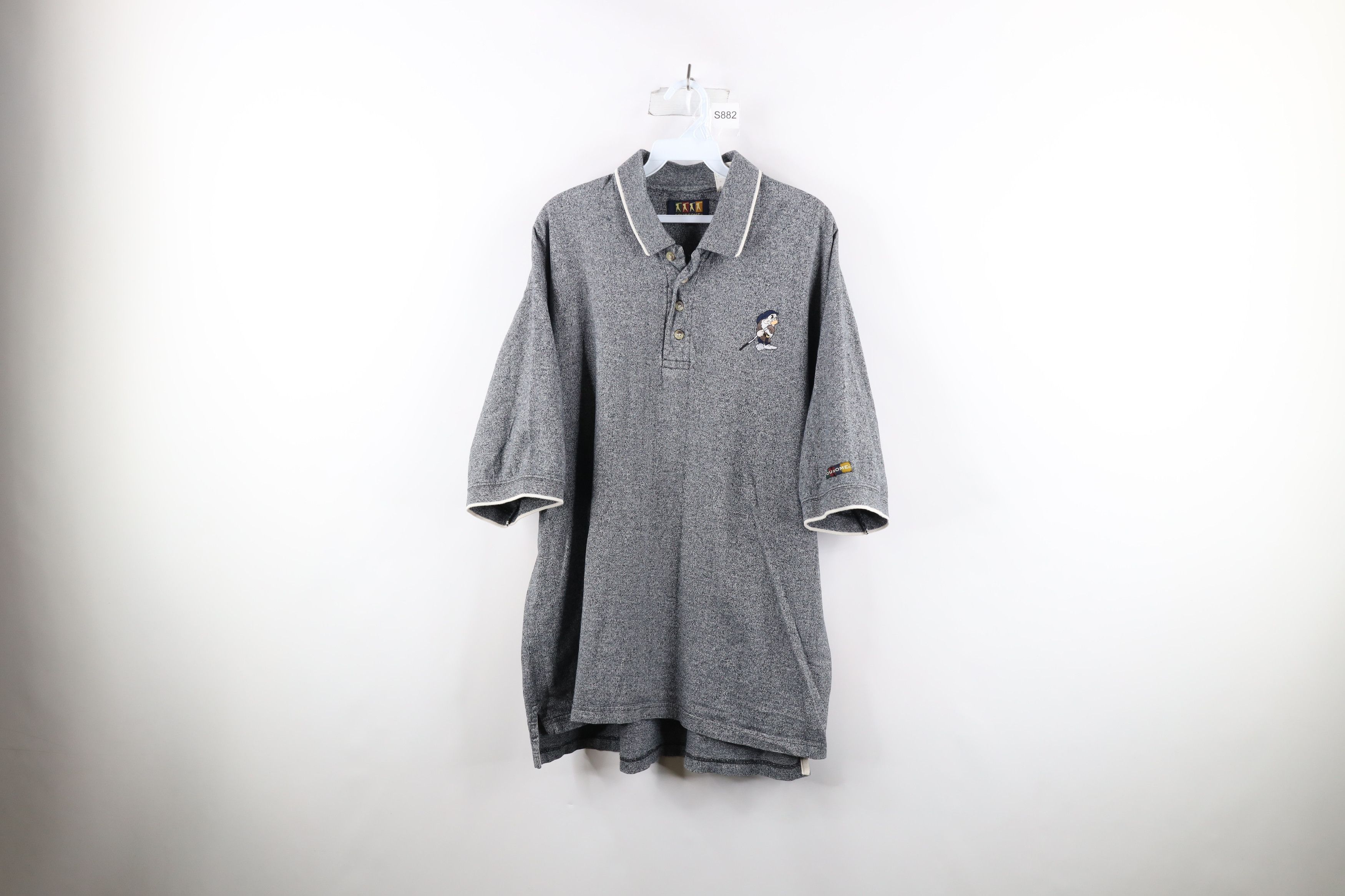 Vintage Vintage 90s Disney Grumpy Dwarf Collared Golf Polo Shirt | Grailed