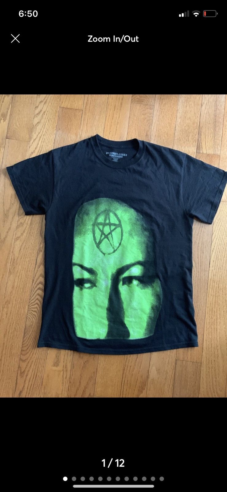 Playboi Carti Playboi Carti Neon Tour Pentagram Tee | Grailed