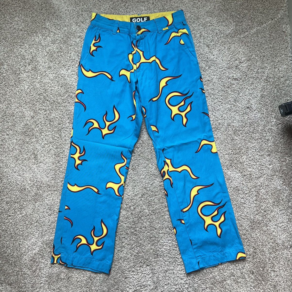 Golf Wang OG 2016 Golf Wang Flame Pants | Grailed