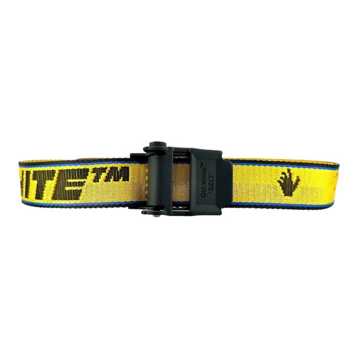 Off-White Off-White Industrial Belt Yellow Black | Grailed
