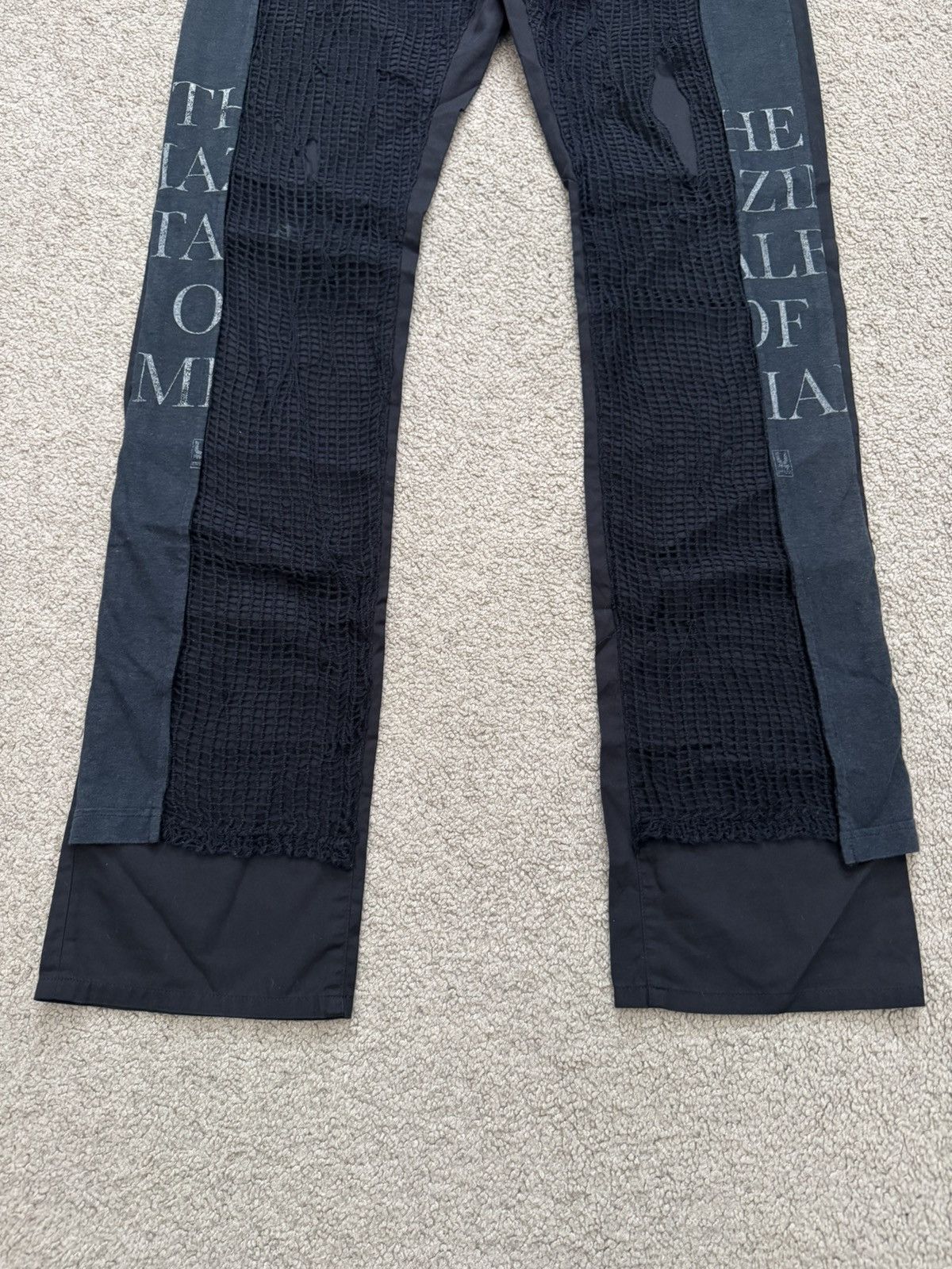 Undercover SS06 Undercover Tale Of Zamiang Netted Hybrid Pants | Grailed