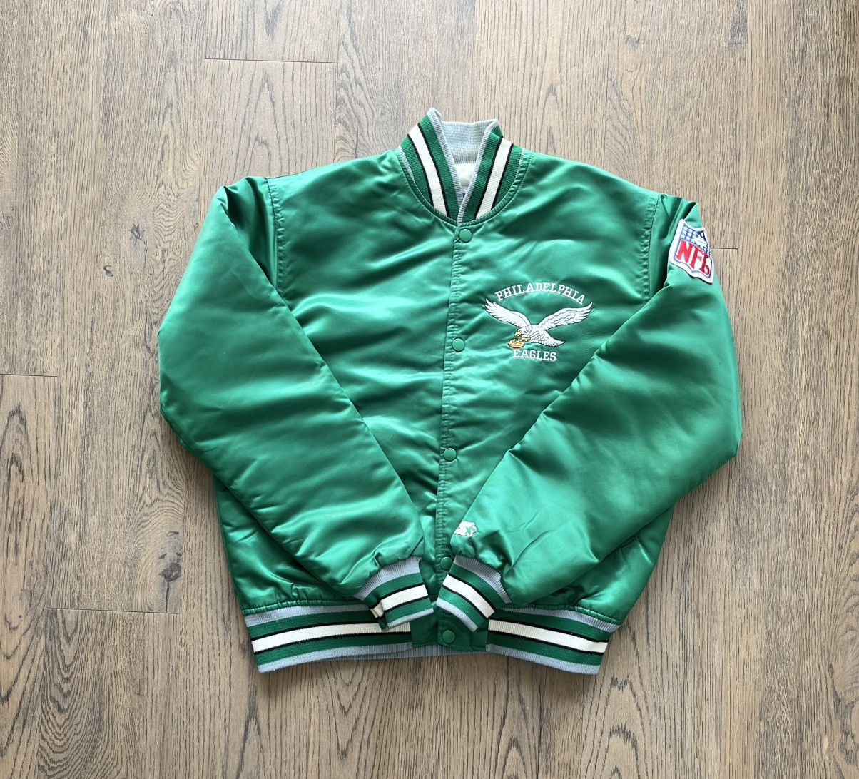 Starter Vintage 80s Philadelphia Eagles Kelly Green Starter Jacket ...