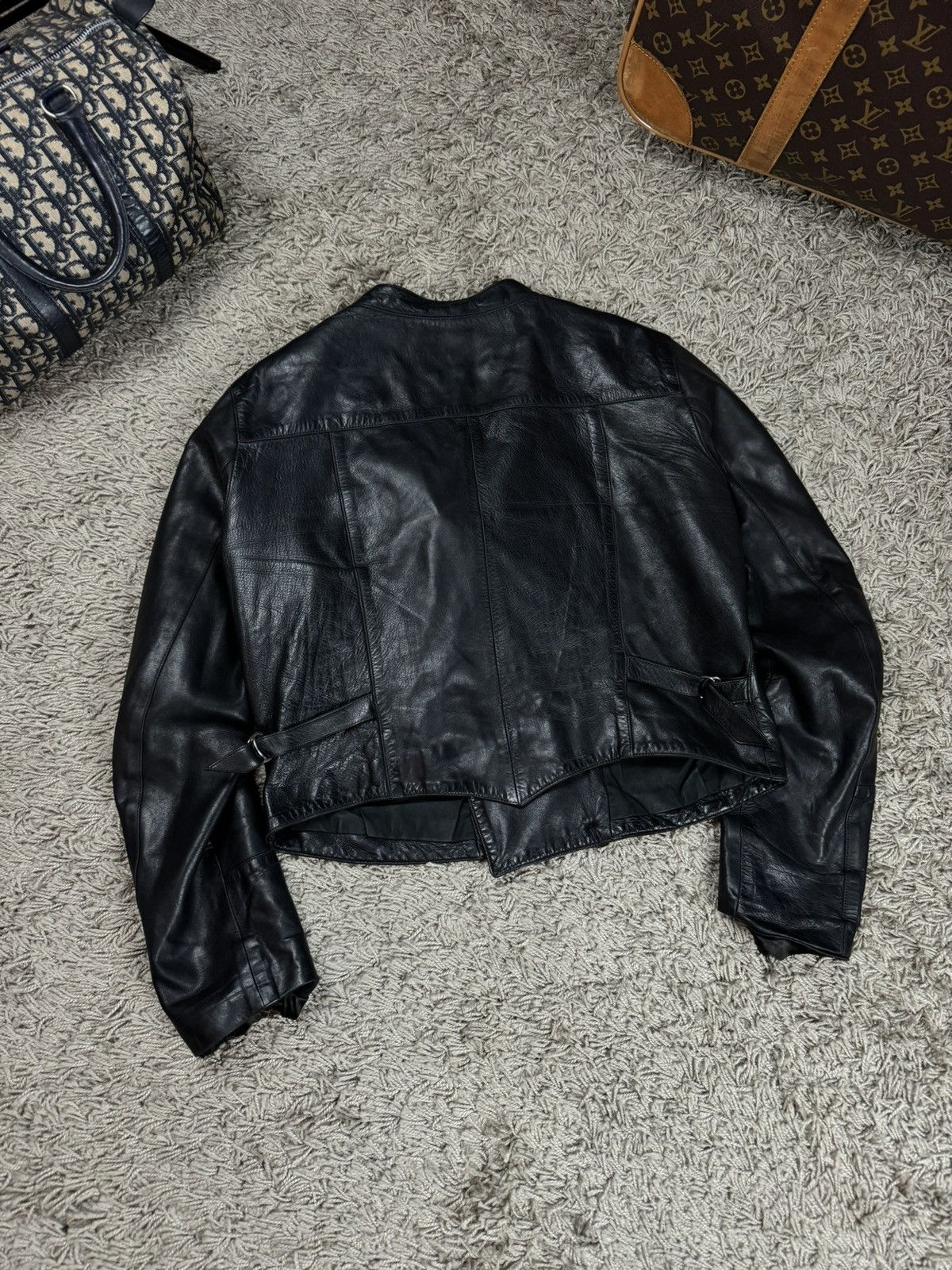 agnes b. Leather jacket Agnes B. Paris original luxury rare item | Grailed