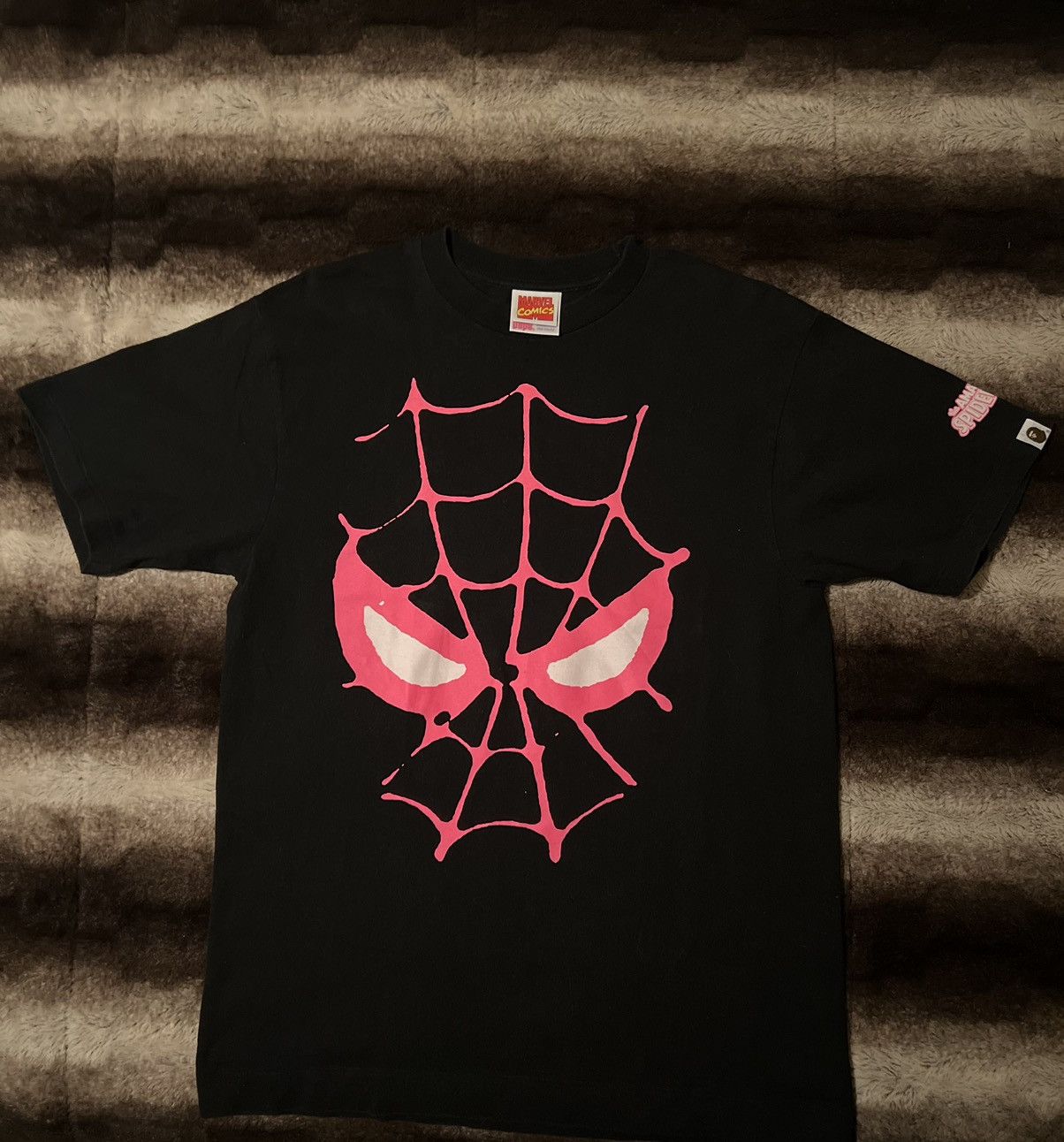 Bape × Marvel Comics 2005 Bape × Marvel Spider Man Tee | Grailed