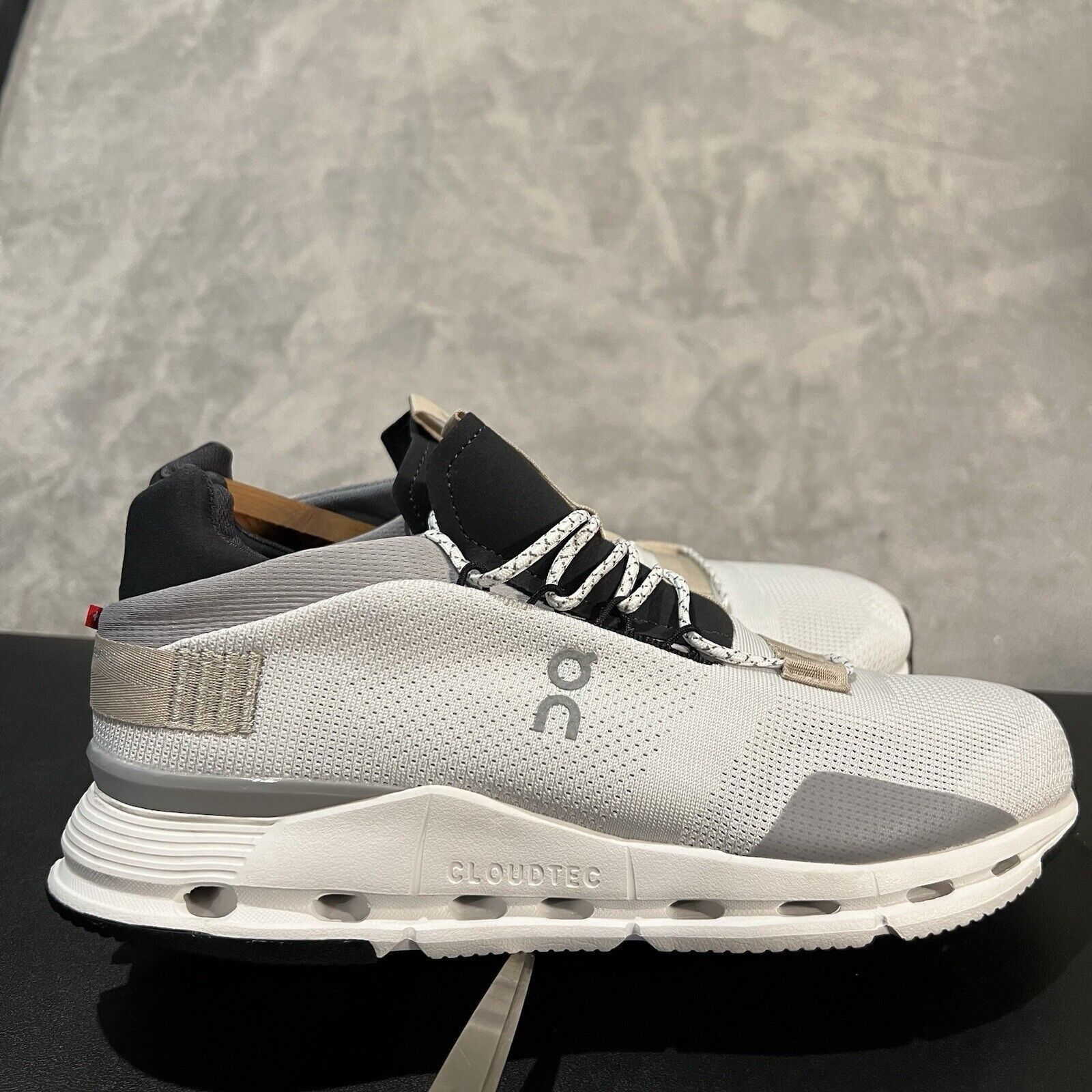 ON ON Cloudnova Men's 10 White Athletic Running Sneakers | Grailed