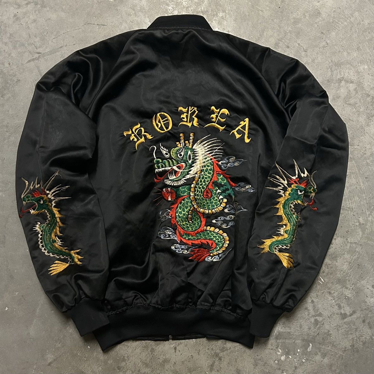Vintage Vintage Korean War Dragon Jacket | Grailed