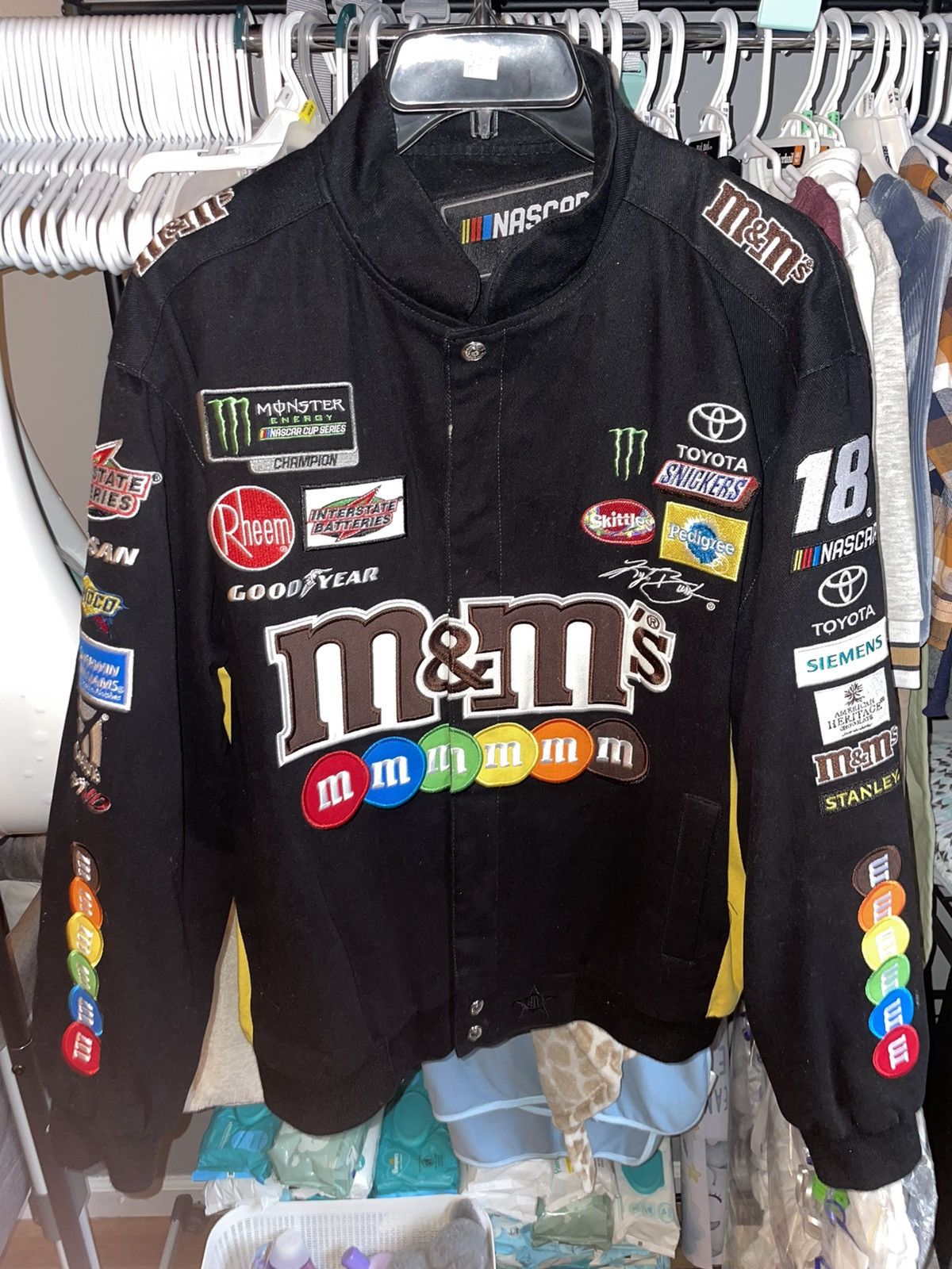 Vintage Kyle Busch M&M Racing Jacket | Grailed