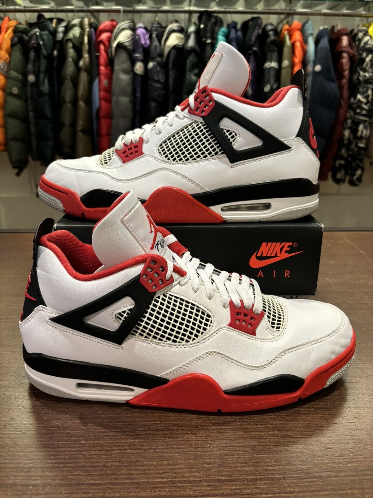 Jordan Brand Jordan 4 Retro ‘Fire Red’ | Grailed