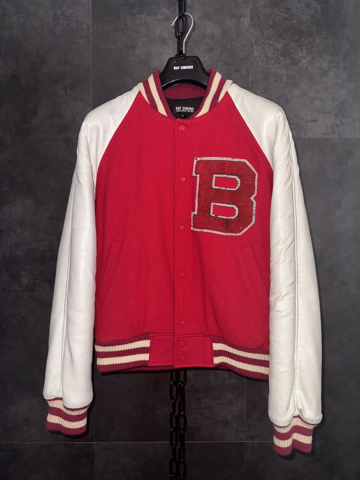 Raf Simons Raf Simons AW2002-2003 Virginia Creeper varsity jacket | Grailed