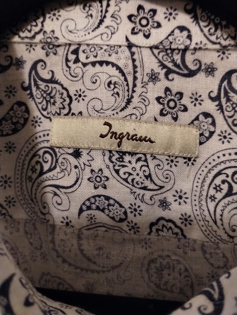 Italian Designers NWOT Ingram Paisley Italian Made Button Front Shirt ...