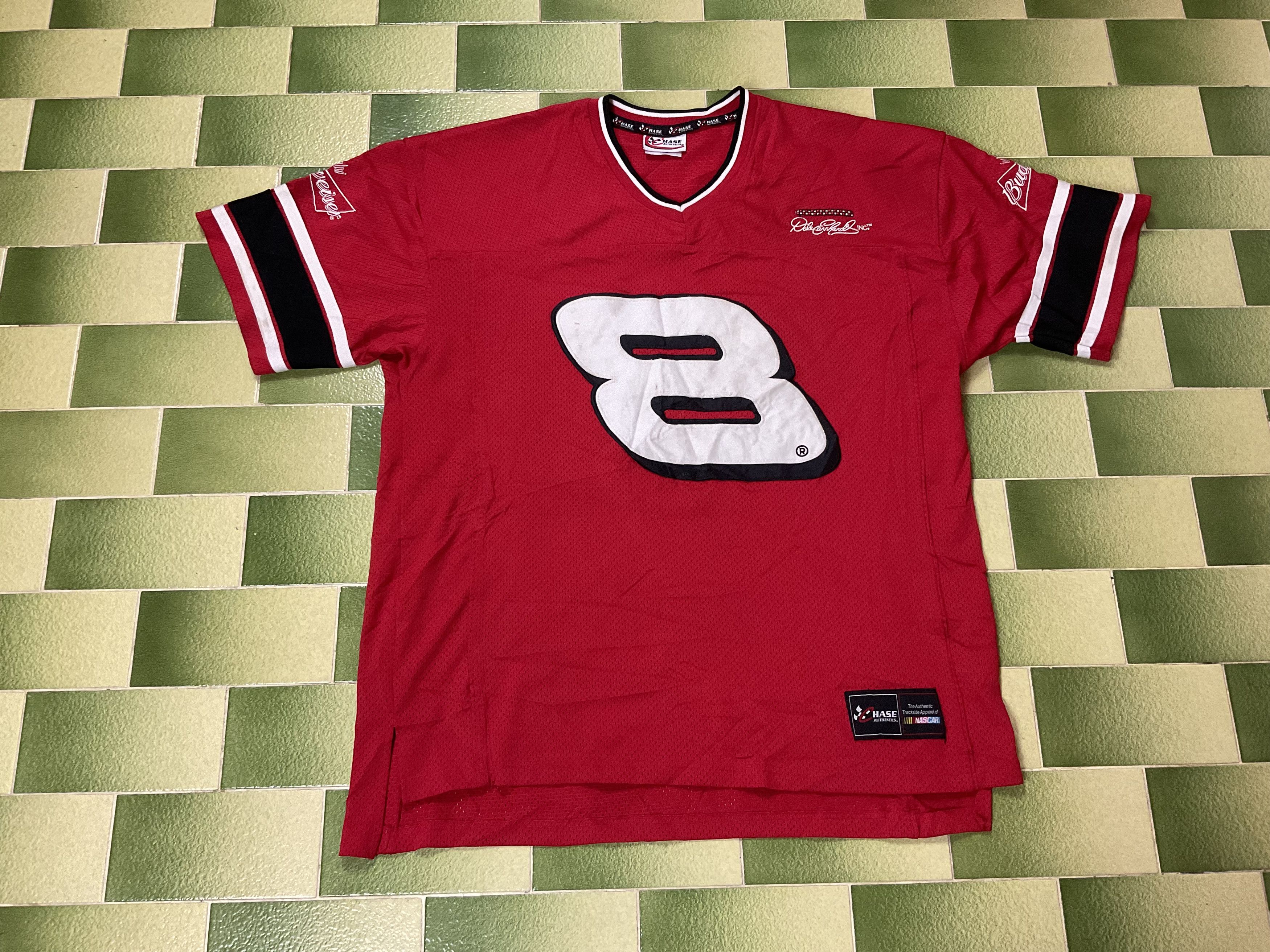 Budweiser × NASCAR × Vintage Vintage NASCAR Dale Earnhardt Jr #8 Jersey ...