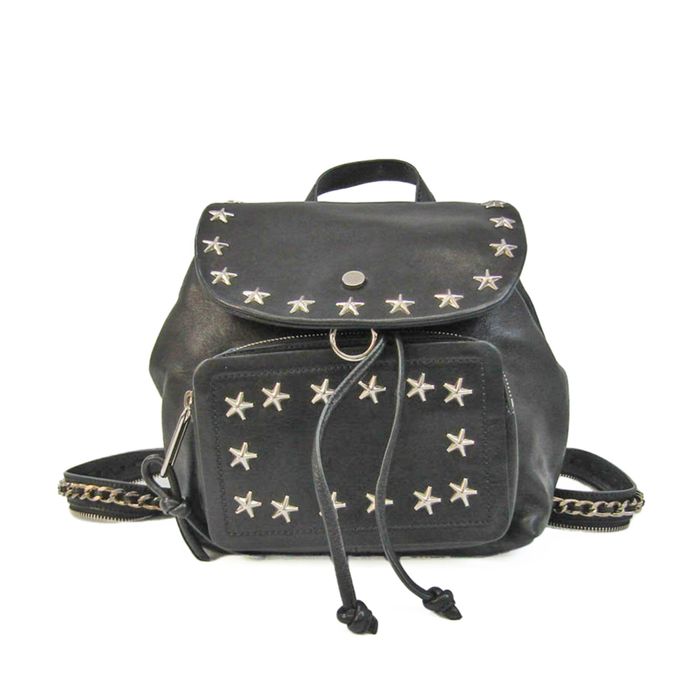 Jimmy Choo JIMMY CHOO SUKI Women's Leather Studded Backpack Black | Grailed