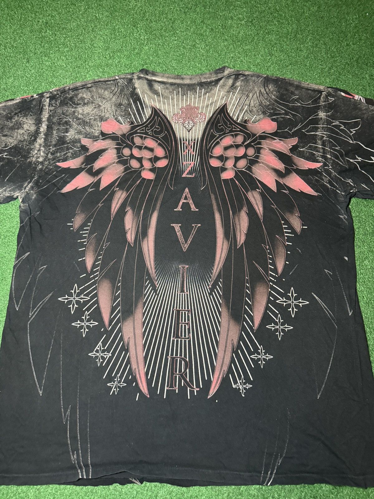 Affliction Y2K Affliction Style Buckle Xzavier Gothic Grunge T Shirt ...