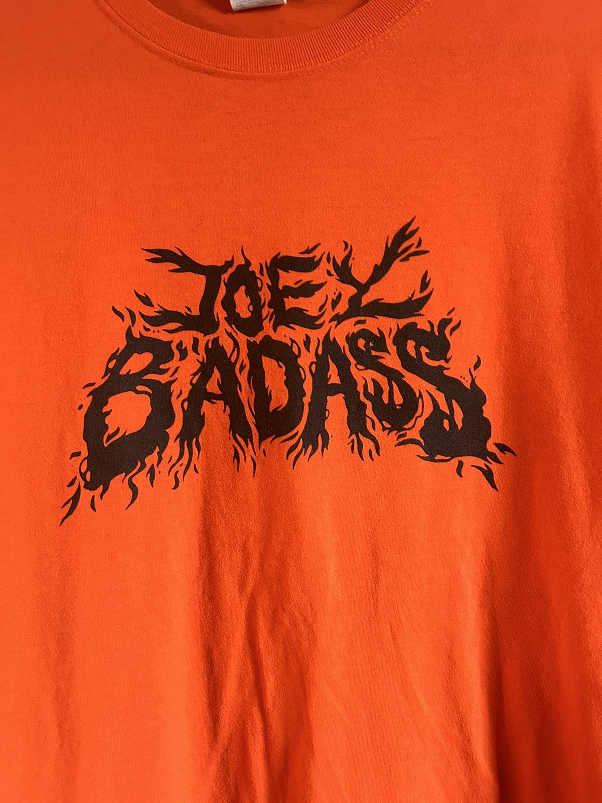 Band Tees × Streetwear Joey Badass T-Shirt Orange VIP Pro Era Large ...