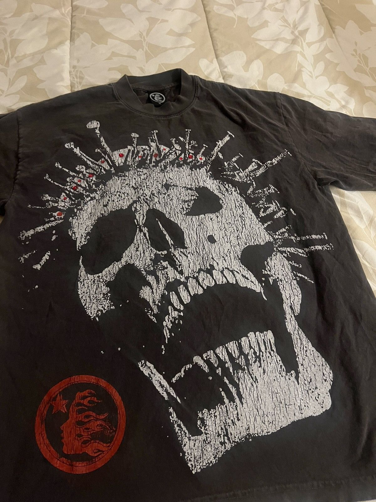 HELLSTAR Hellstar crowned skull t shirt | Grailed