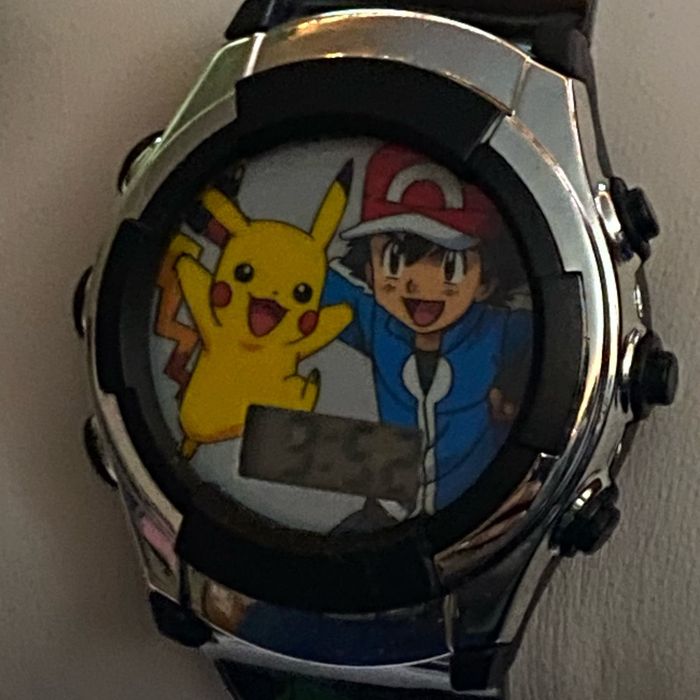 Pokemon Kids Pokemon Ash Pickachu Light Up Digital Kiddie Watch | Grailed
