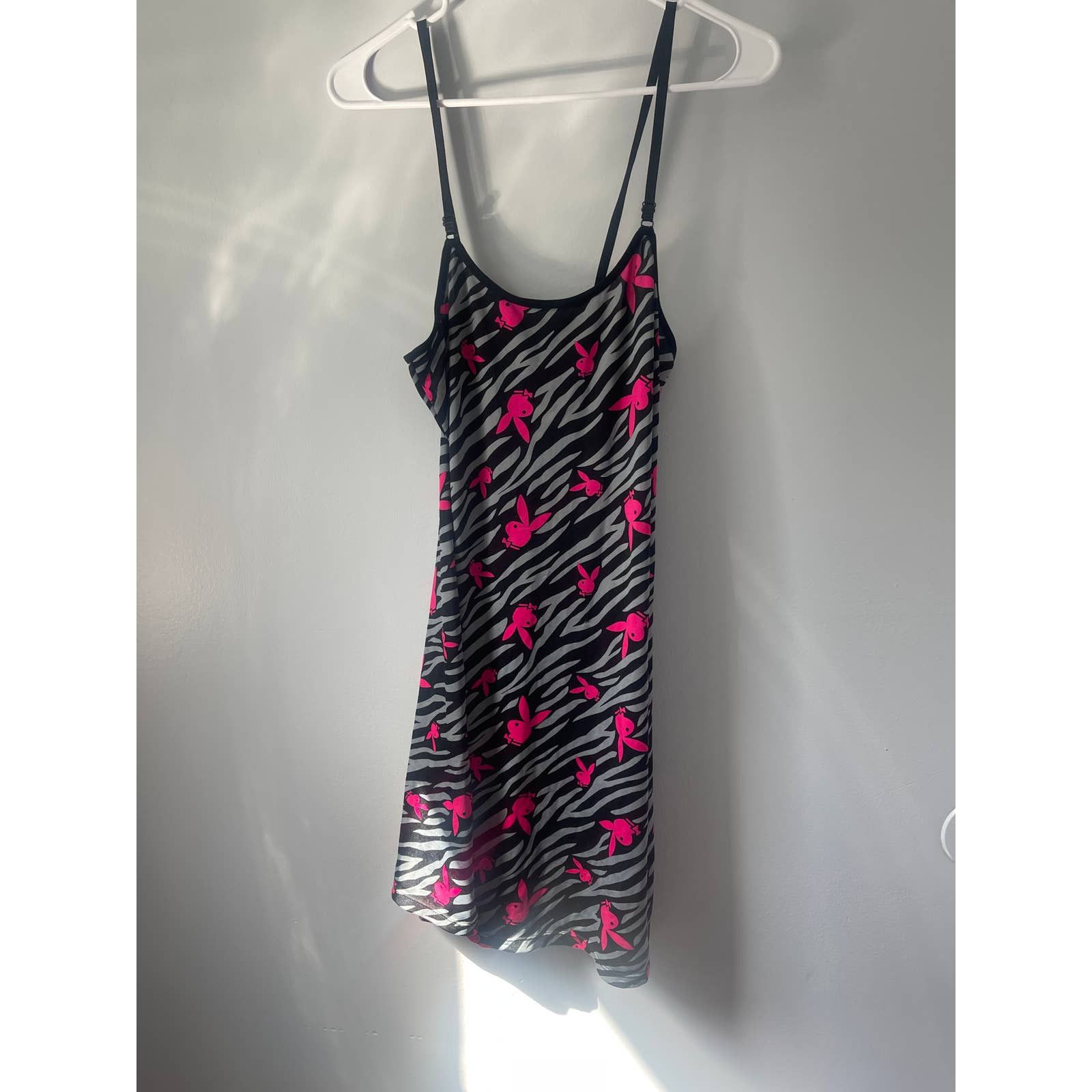 Playboy Vintage Y2K Playboy Bonny Zebra Print Intimates Dress | Grailed