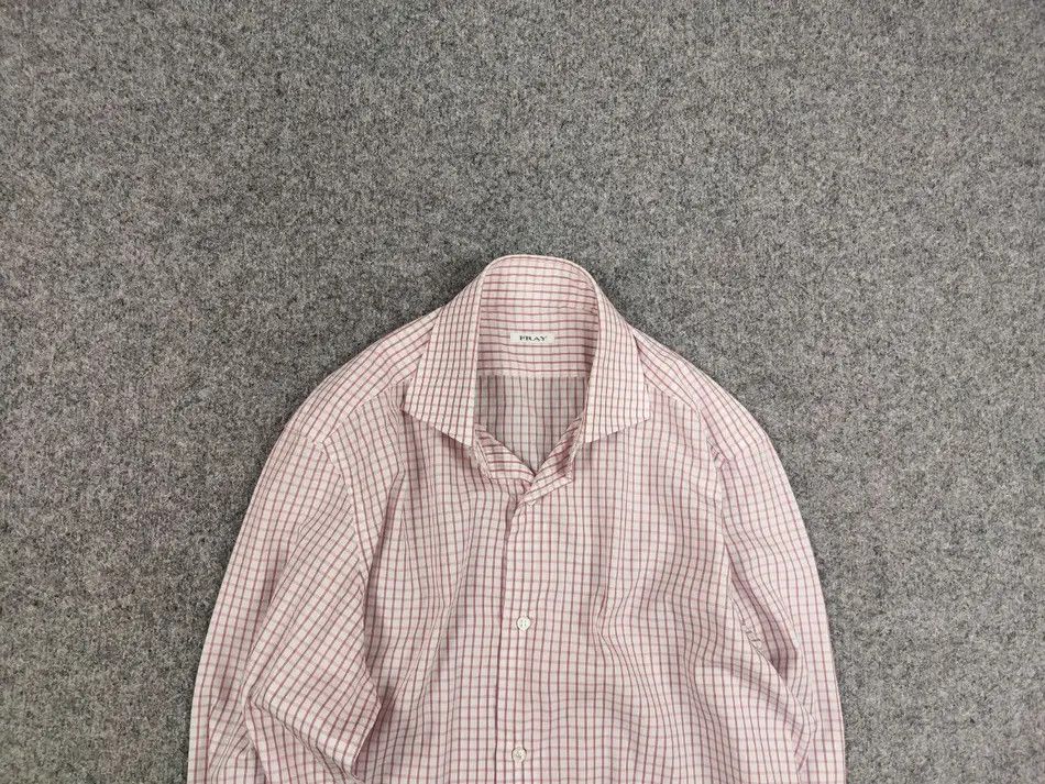 Frye Fray design checked cotton casual button up Shirt | Grailed