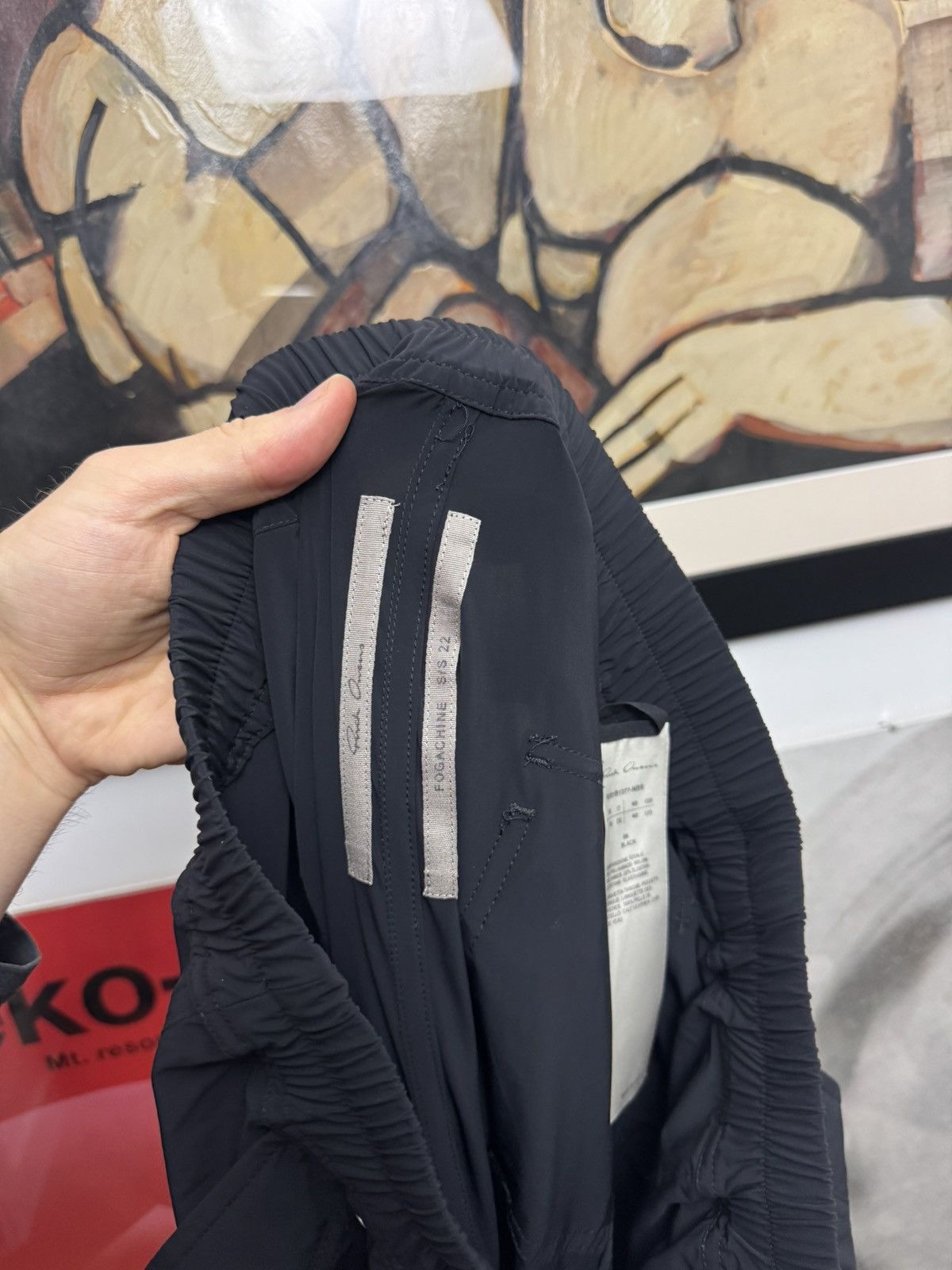 Rick Owens Rick Owens Bauhaus Cargo Pants Black Designer Avant Garde ...