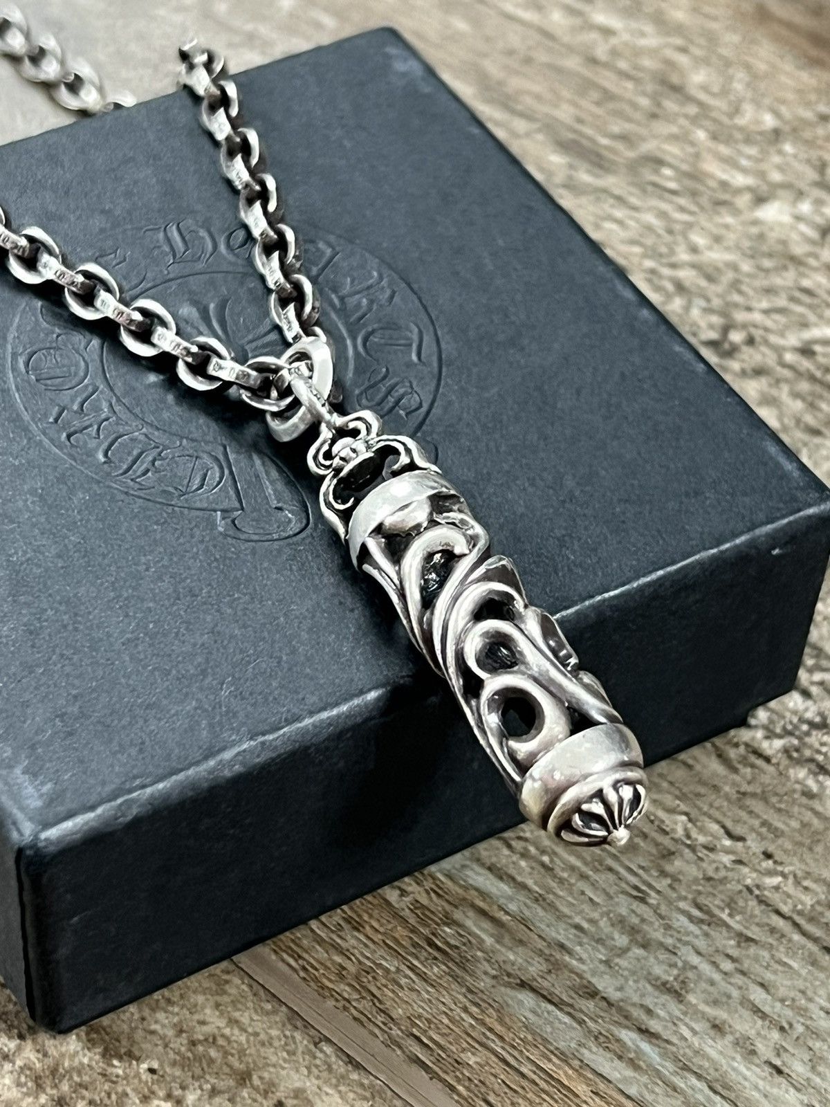 Chrome Hearts RARE CHROME HEARTS ROLLER PENDANT | Grailed