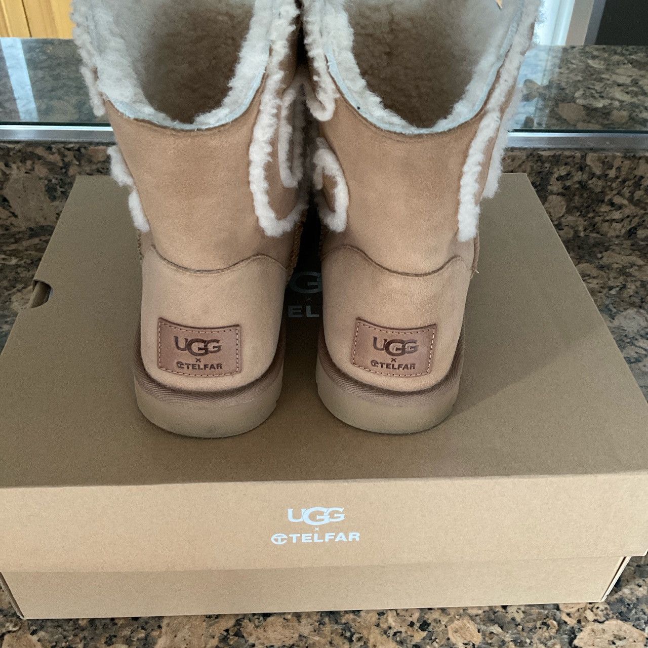 Telfar × Ugg Ugg x Telfar Mini Logo Boot | Grailed