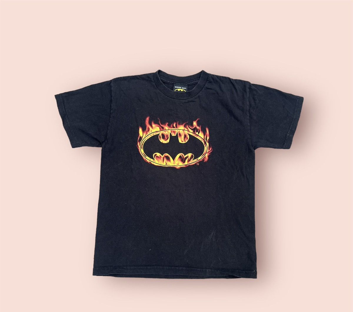 Dc Comics × Vintage Vintage 2003 Batman Flame Logo Tee | Grailed