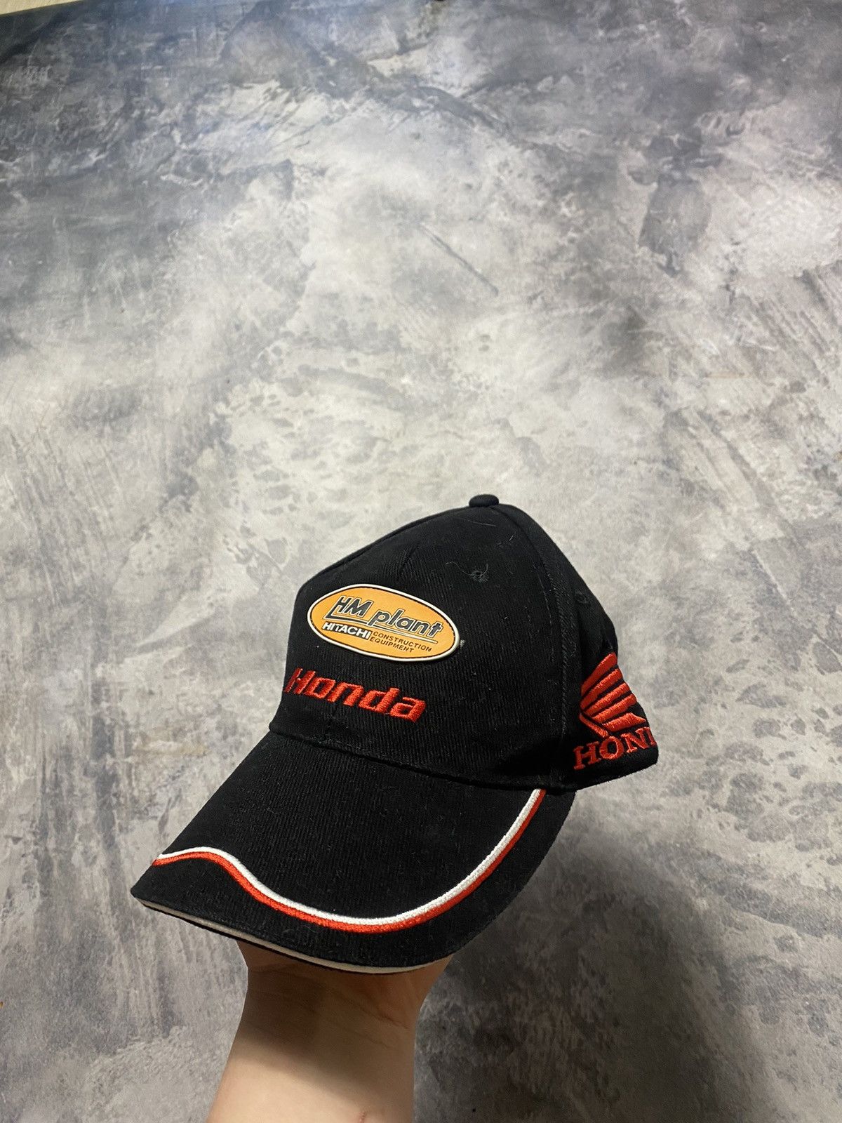 Honda × Racing × Vintage Racing cap Honda HM plant official merchandise ...