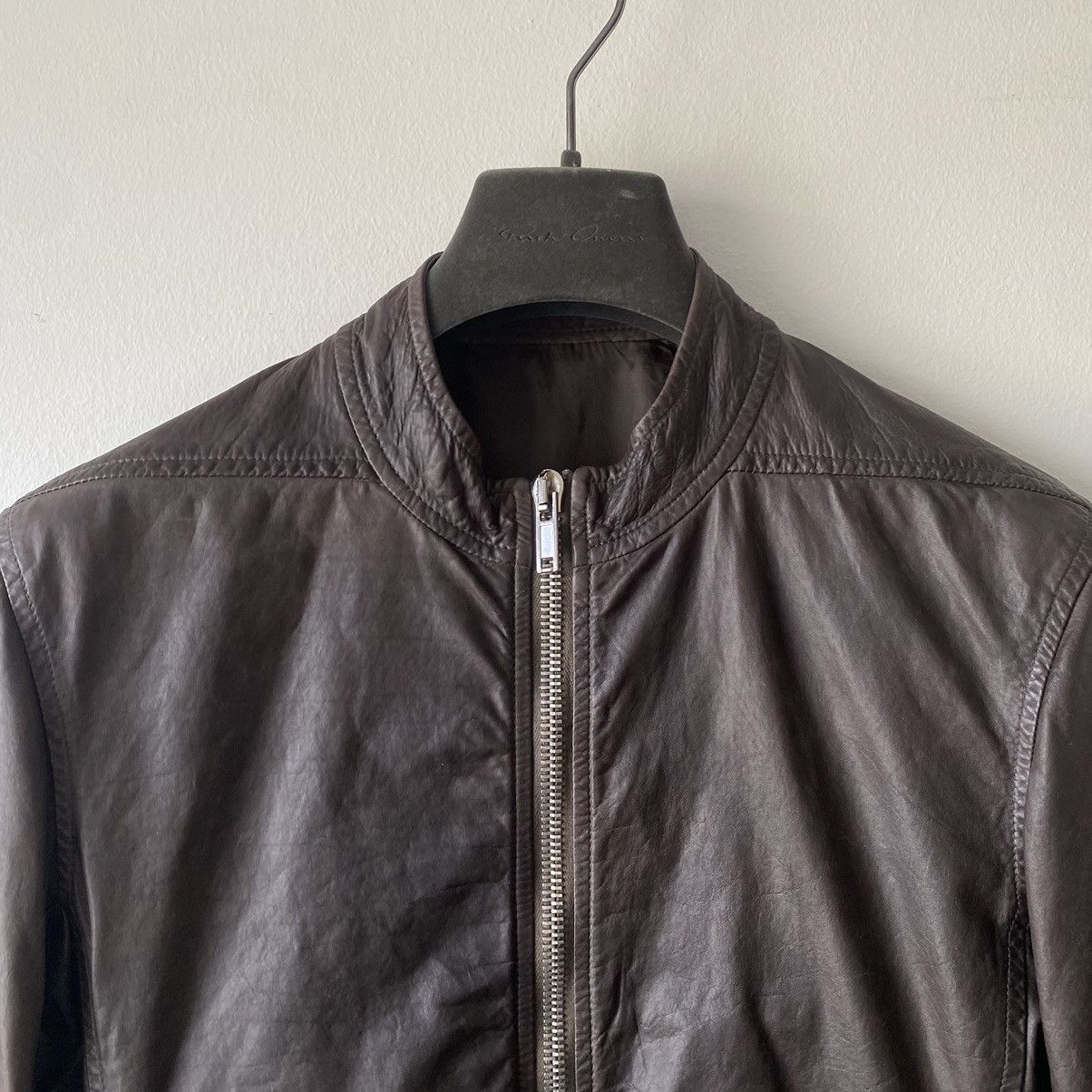 Rick Owens SS12 Sternberg Calf Leather Jacket | Grailed