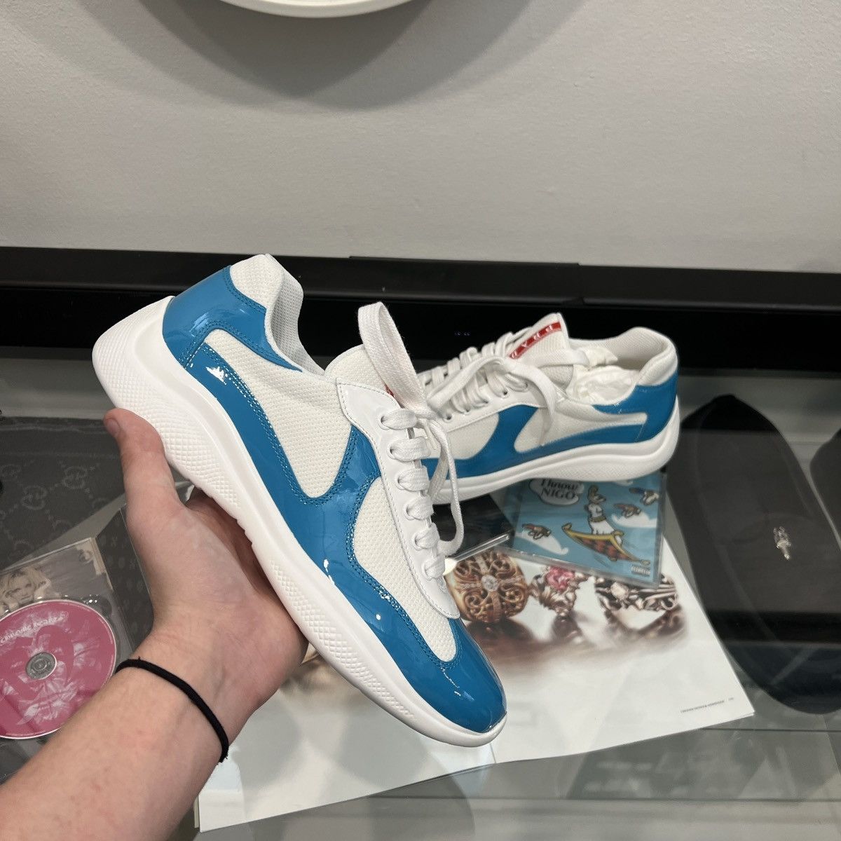 Prada Prada Baby Blue America Cups | Grailed