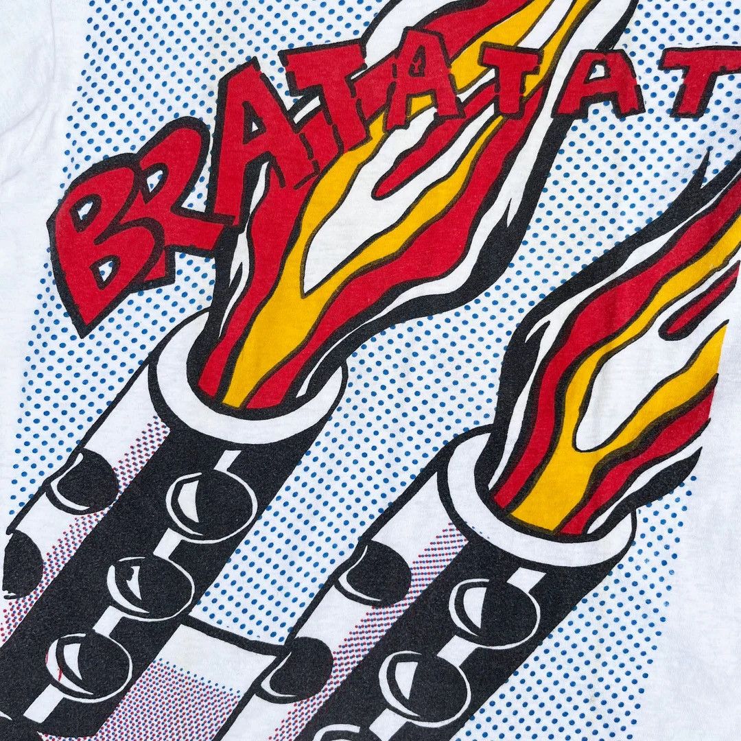 Vintage Roy Lichtenstein 1981 Vintage Exhibition Pop Art USA T-Shirt ...