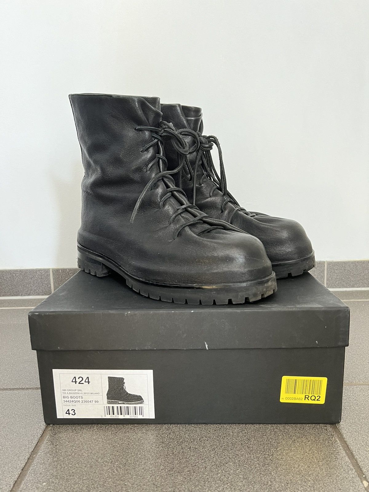 Rick Owens 424 Big Boots | Grailed