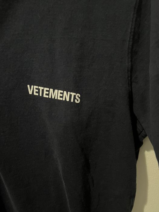 Vetements Vetements AW21 Small Logo Shirt | Grailed