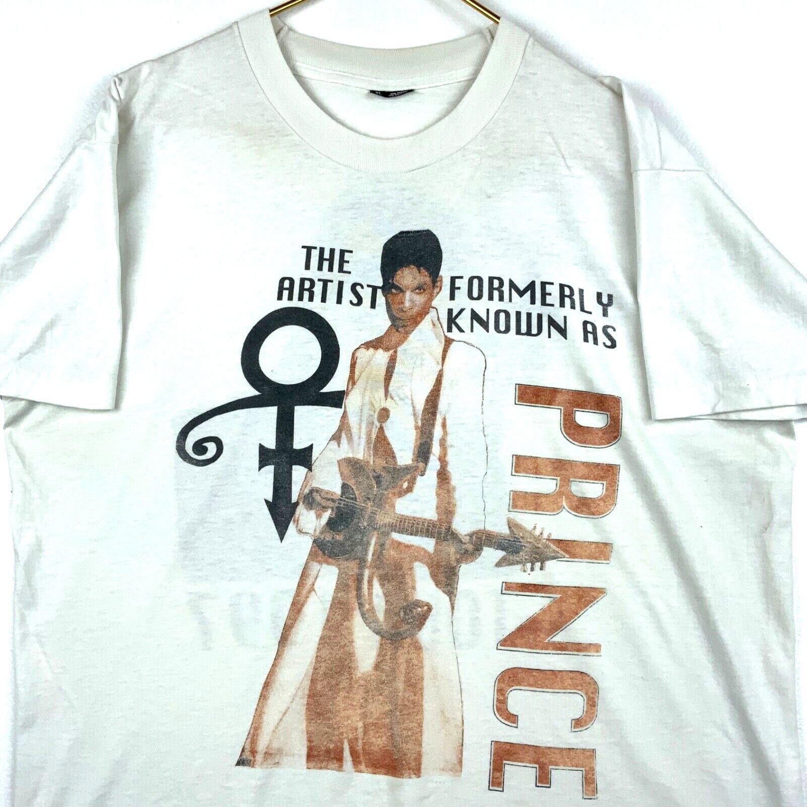 Screen Stars Vintage The Artist Formerly Known As Prince Tour T-Shirt ...