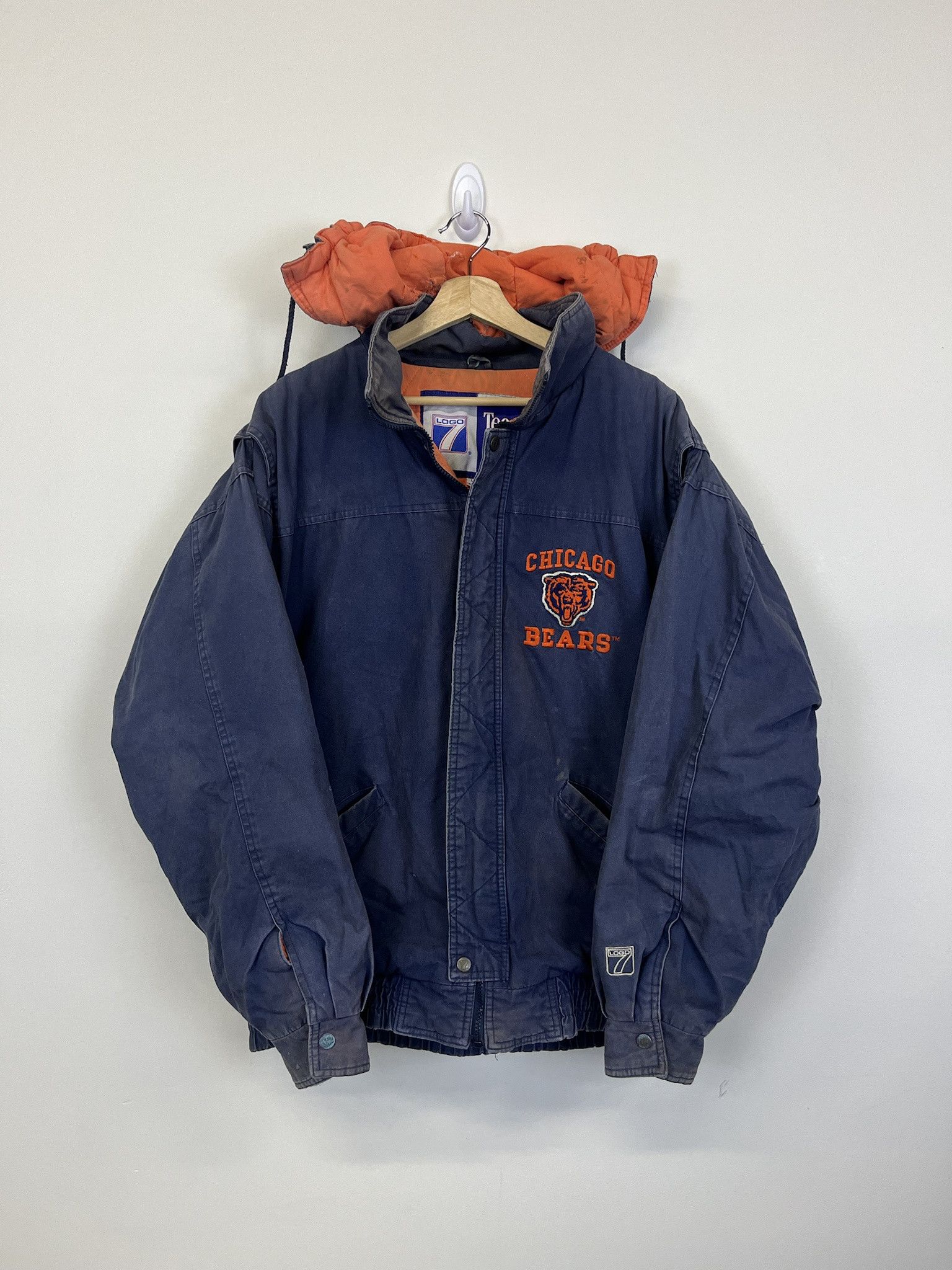 Carhartt × Streetwear × Vintage 1990's Team 7 Chicago Bears Canvas Work ...