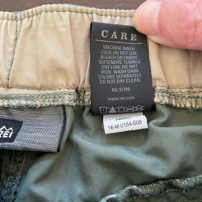 Rei REI Men’s Convertible Nylon Cargo Pants Shorts Oliver Green | Grailed