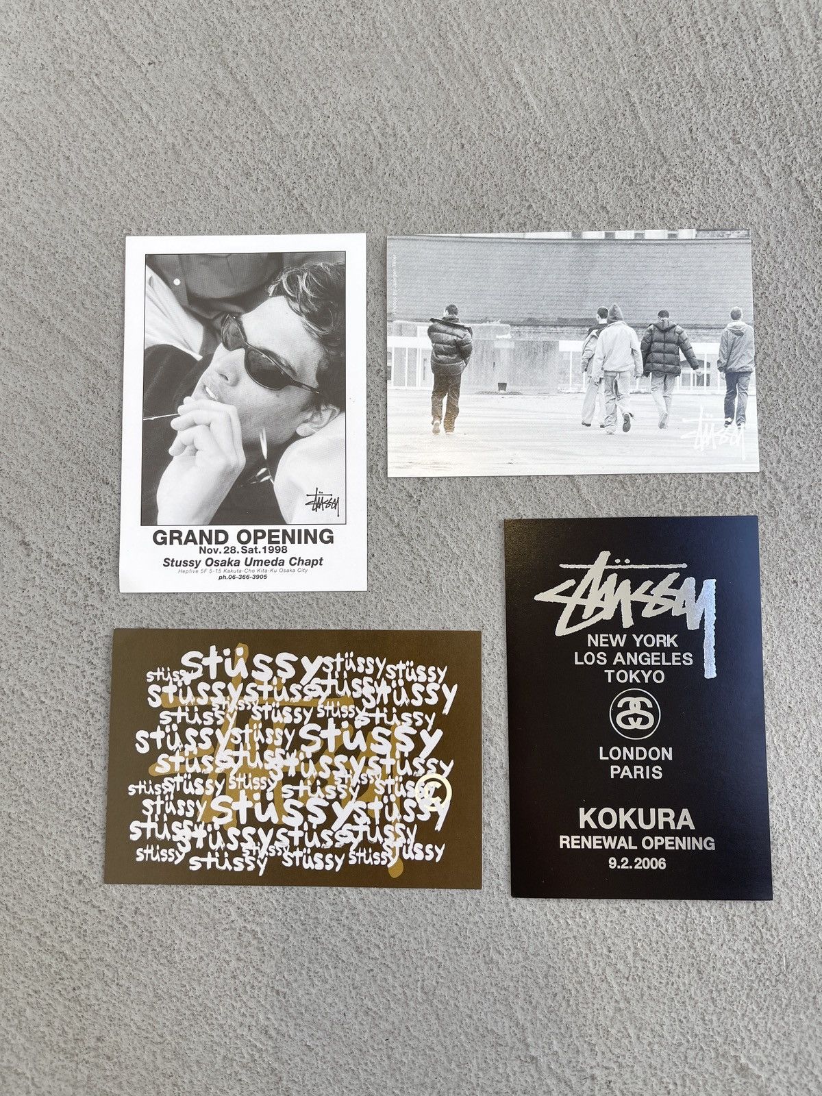Vintage Vintage 1990s - 2000s Stussy Japan Postcards Bundle | Grailed