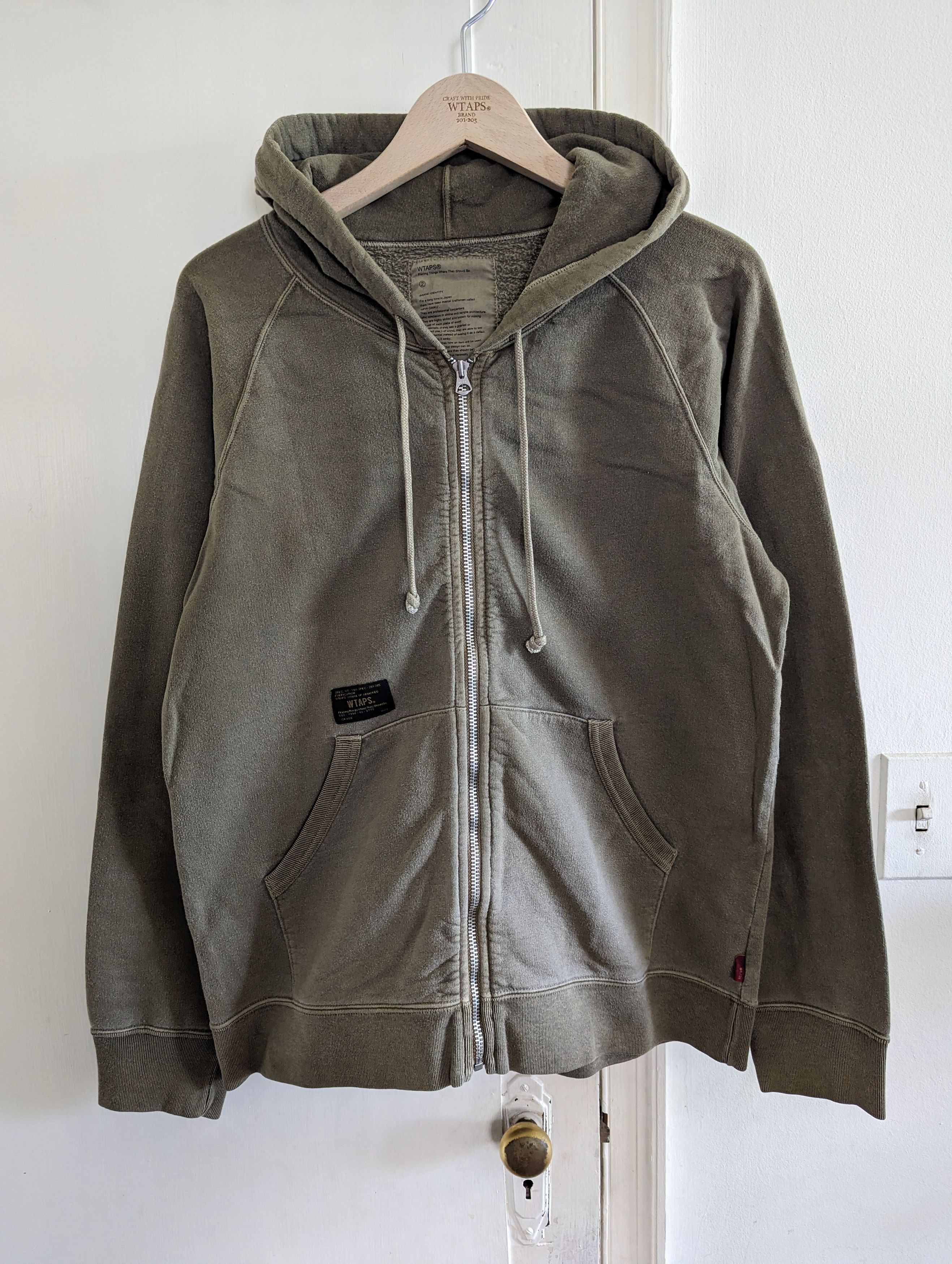 Wtaps Wtaps Overdyed Hoodie | Grailed