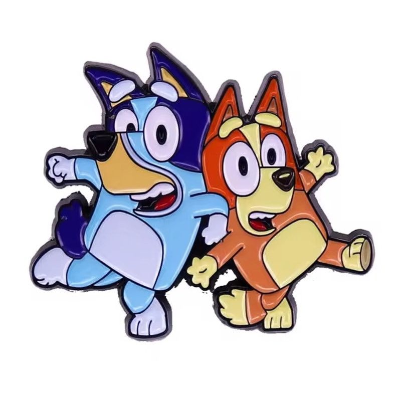 & Other Stories Bluey & Bingo Blue Enamel Pins 408-1 | Grailed