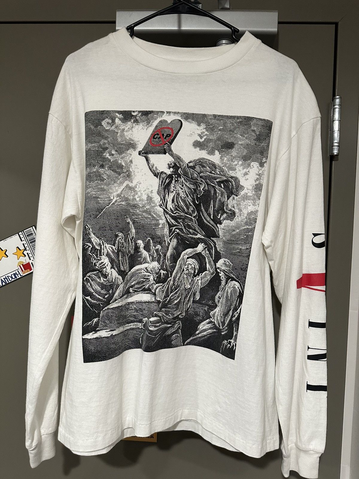 Saint Michael × Vlone Saint Michael Vlone No Cap Longsleeve | Grailed