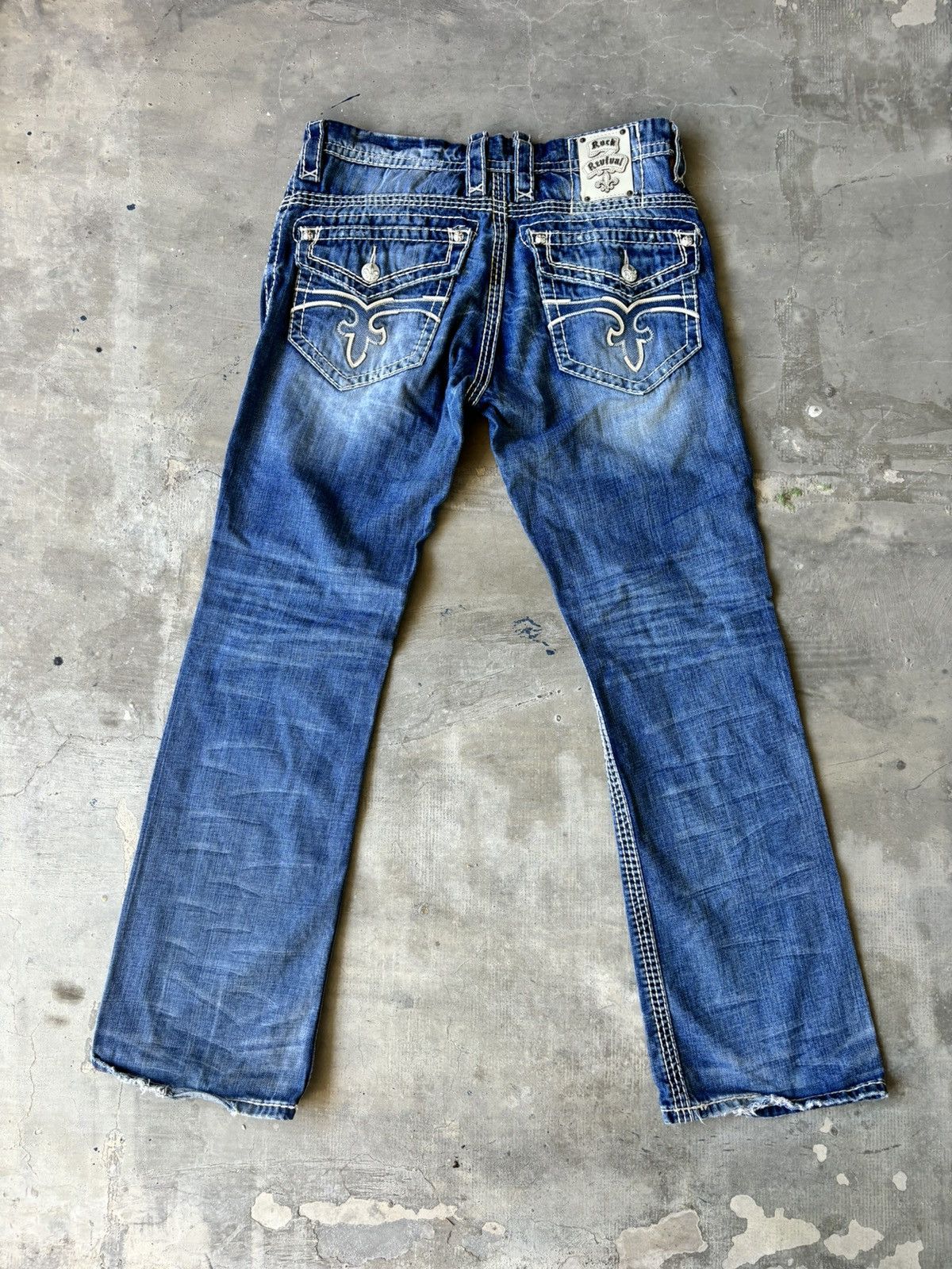 Rock Revival Baggy Rock Revival Jeans | Grailed