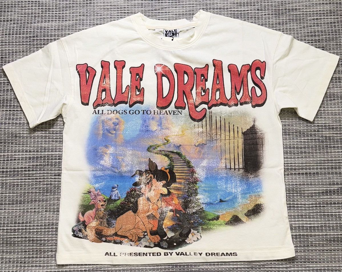 Vale All Dogs Go To Heaven Vale Tee | Grailed