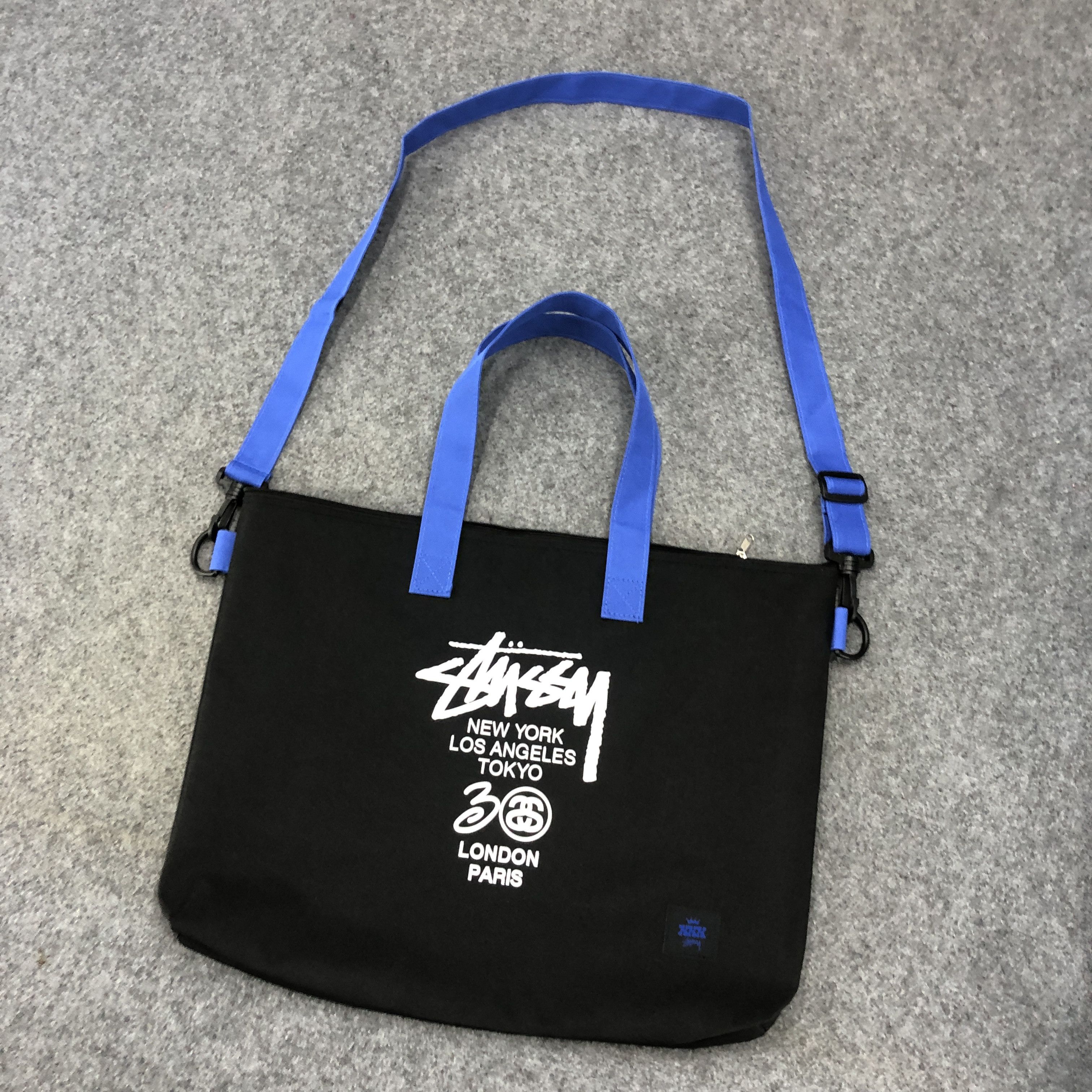 Streetwear × Stussy Stussy Bag 30th Anniversary Shoulder Bag Sling Bag ...
