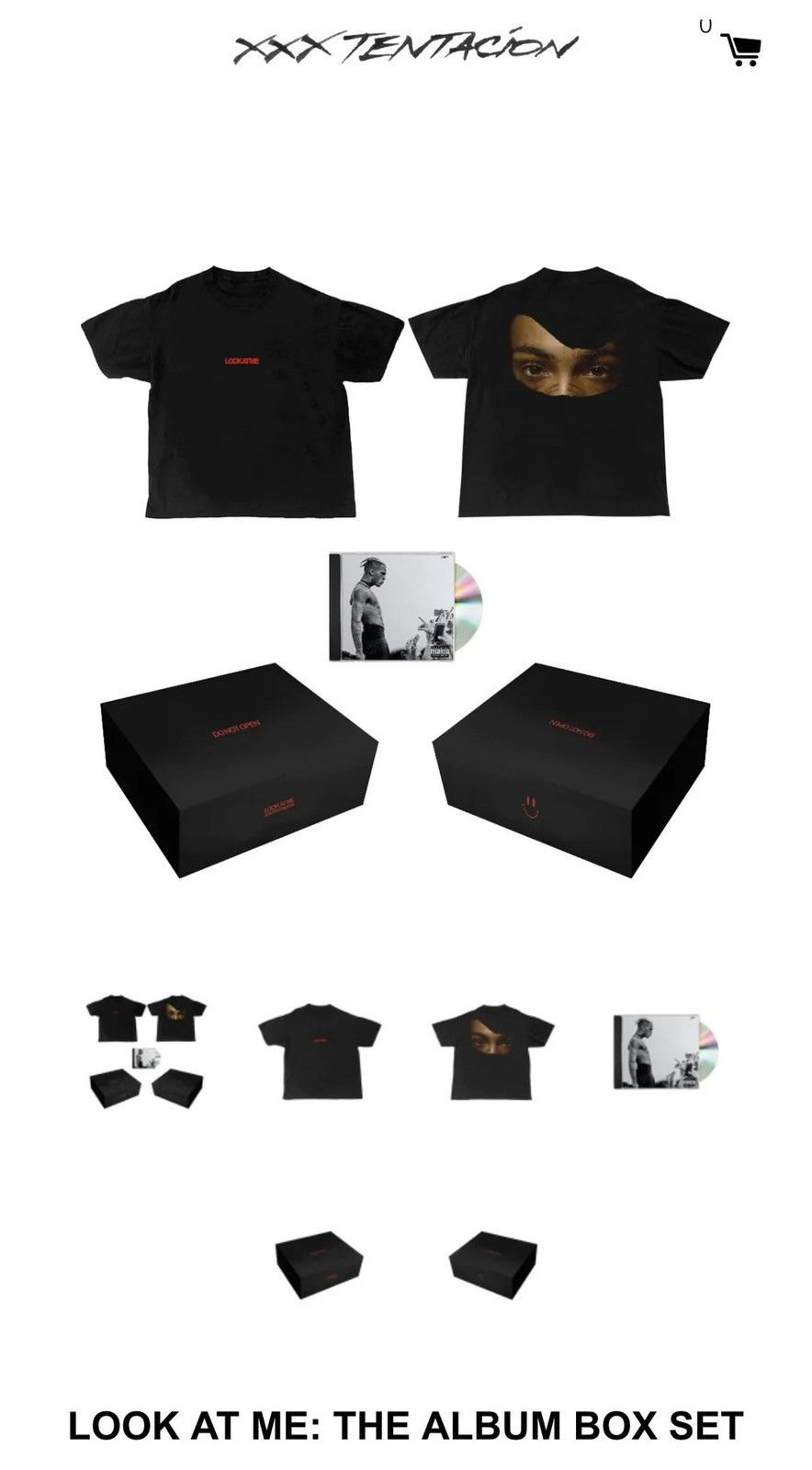 Members Only × Revenge Xxxtentacion Look At Me Album Box Set Grailed 1531
