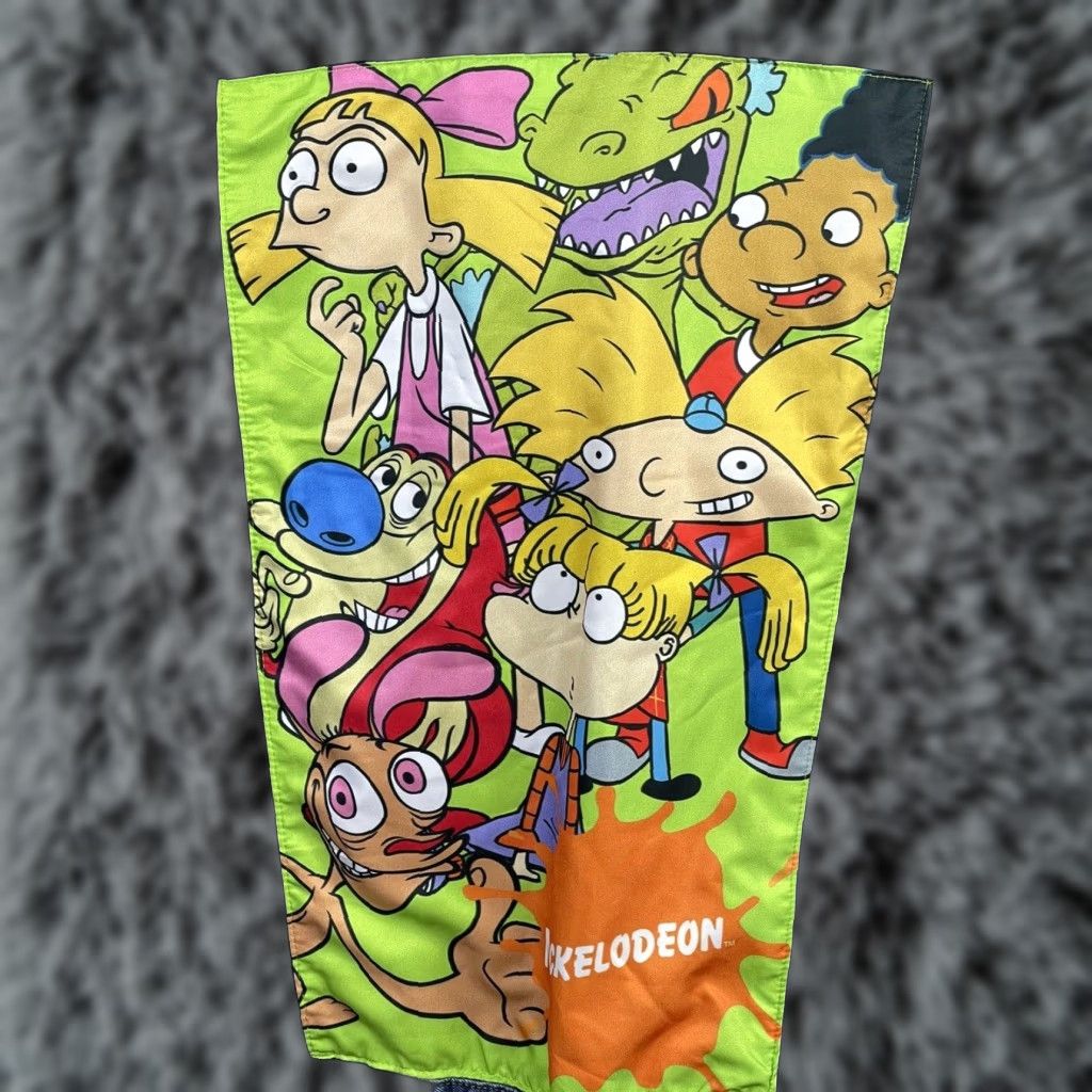 Nickelodeon Nickelodeon Denim Trucker Jacket Adult M Blue 90s Rugrats ...