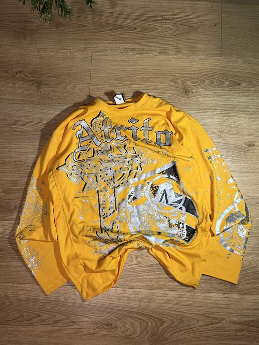 Vintage Affliction type long sleeve swag y2k sk8 2000s sematary | Grailed